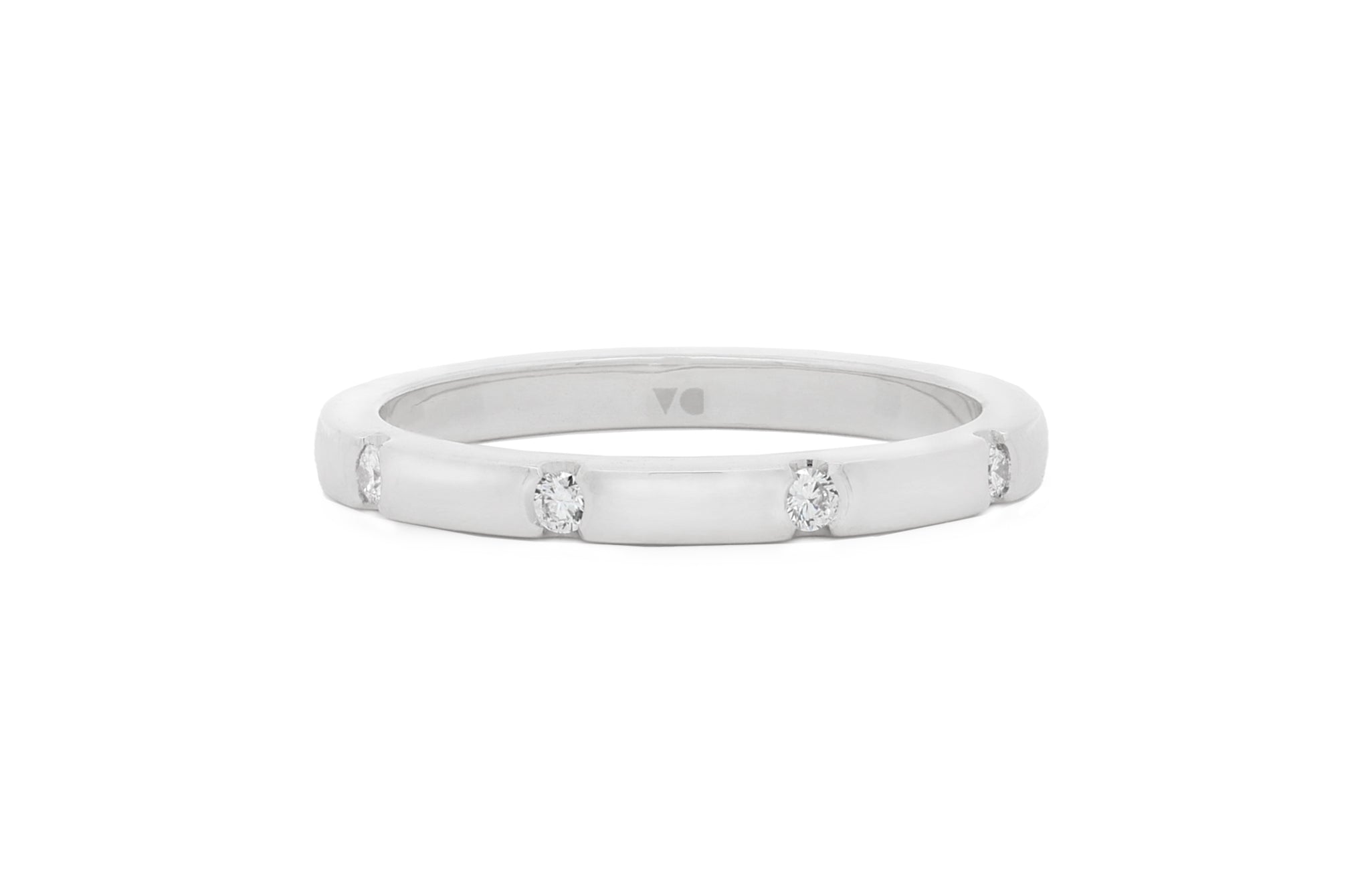 Brilliant Cut Diamond Shot Set Ring – The Village Goldsmith