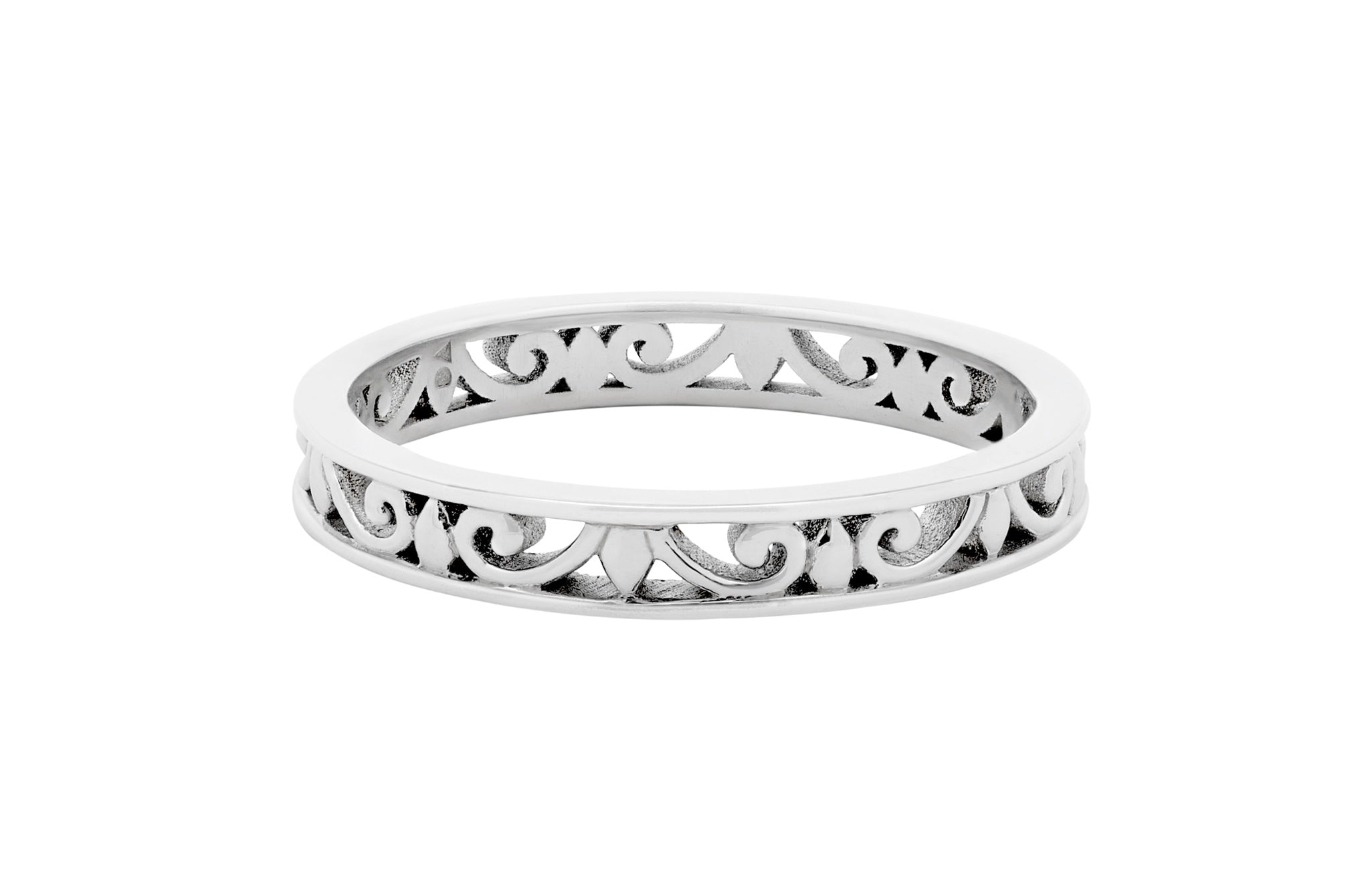 Filigree Patterned Ring – The Village Goldsmith